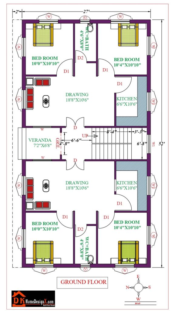 2D Floor Plans - DK Home DesignX