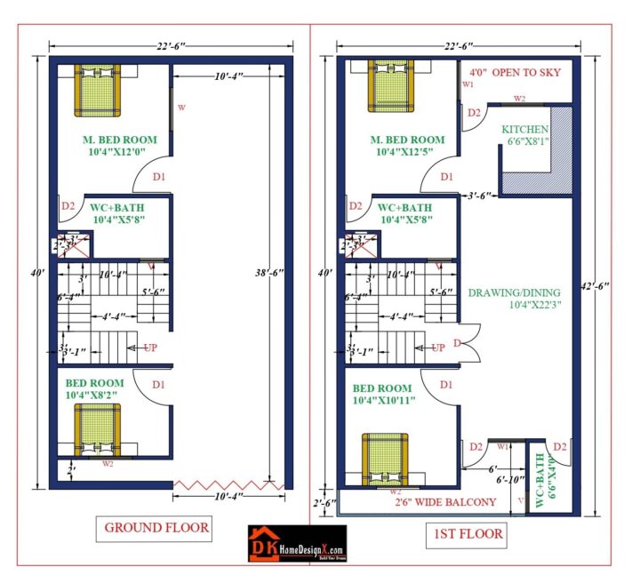 Download 2D Floor Plans - DK Home DesignX