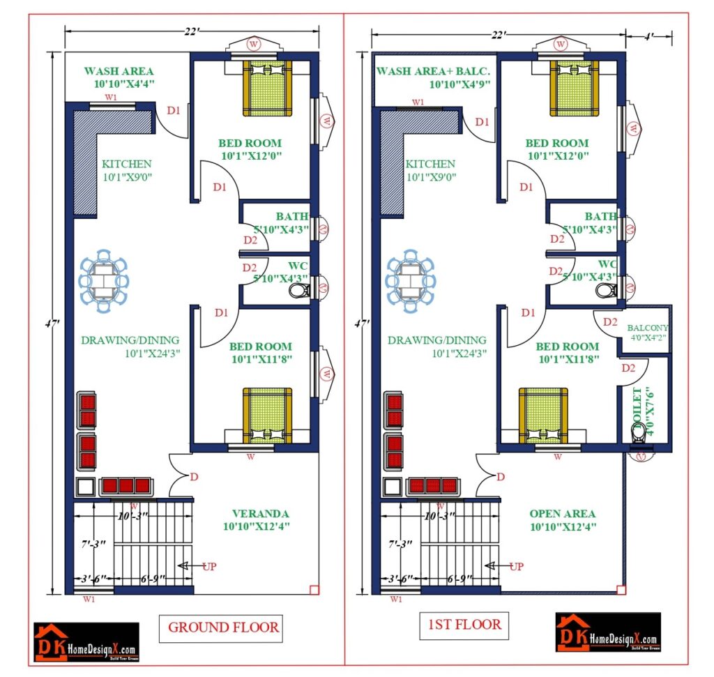 Download 2D Floor Plans - DK Home DesignX