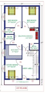 21X43 Affordable House Design - DK Home DesignX