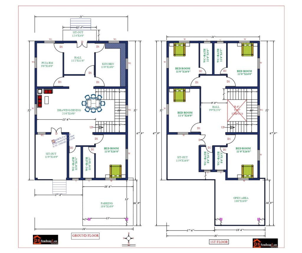 Download 2D Floor Plans - DK Home DesignX