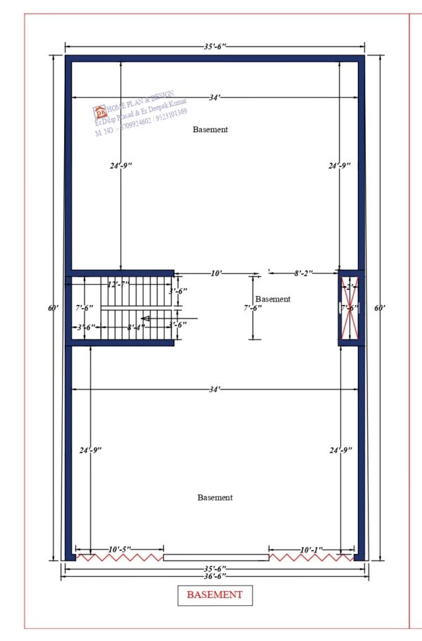 37X60 Affordable House Design - DK Home DesignX