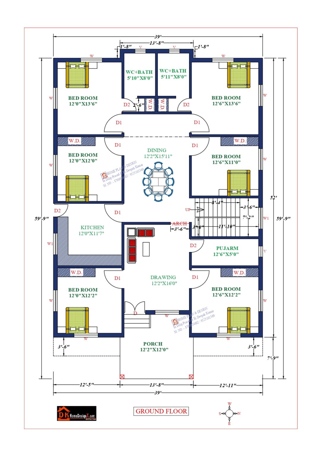 Download 2D Floor Plans - DK Home DesignX