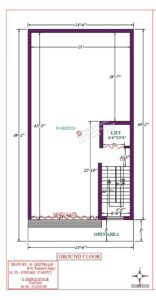 25X50 Modern Building Design - DK Home DesignX