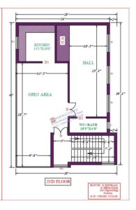28X40 Affordable House Design - DK Home DesignX