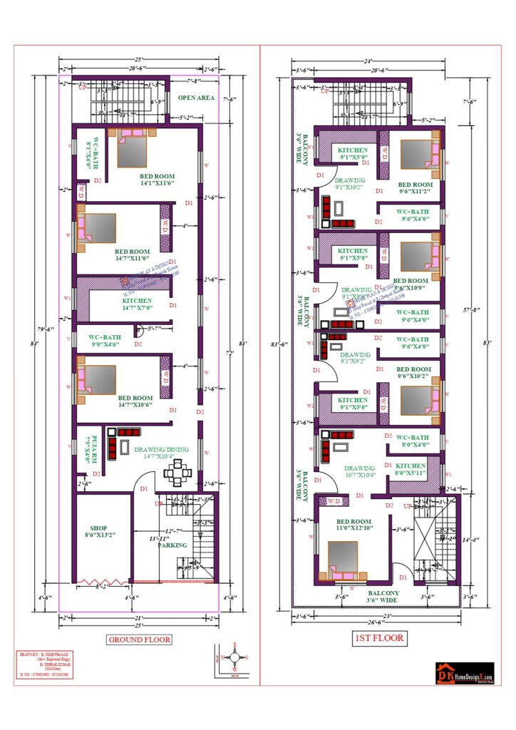 Download 2D Floor Plans - DK Home DesignX